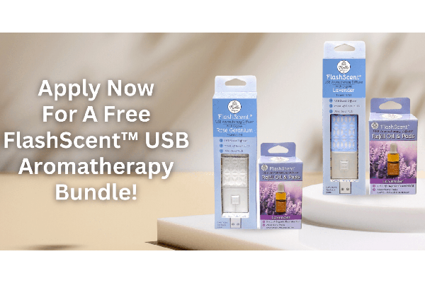 Free FlashScent™ USB Diffuser Set - FreebieRush