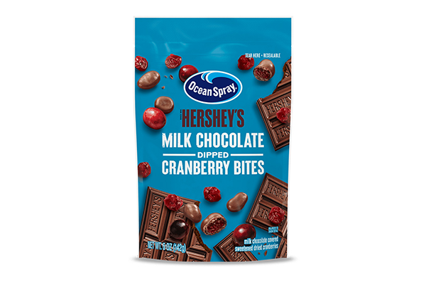 Free Ocean Spray® HERSHEY’S Cranberry Bites - FreebieRush